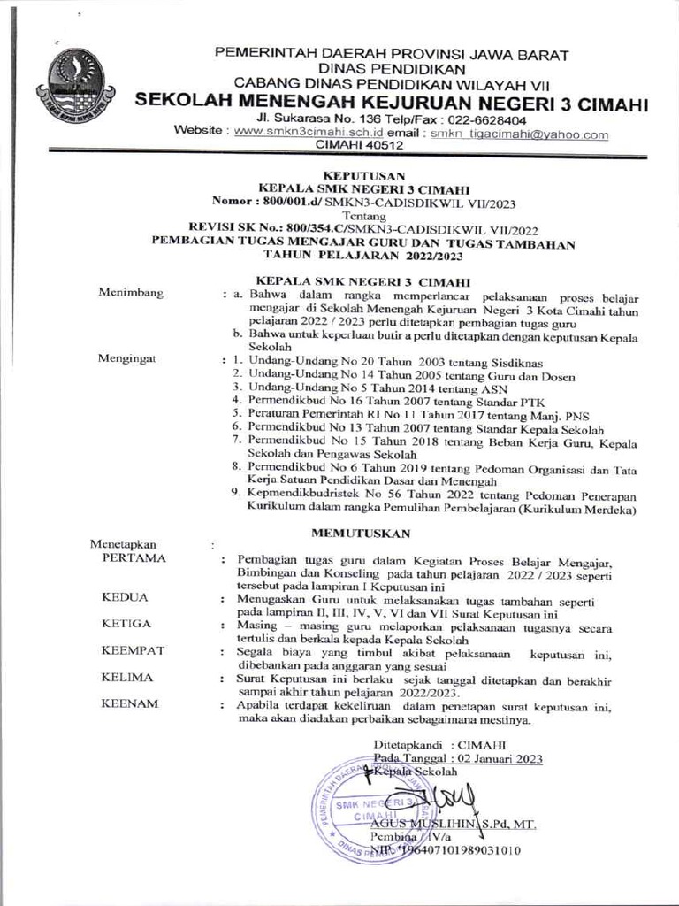 Revisi SKBM 2022-2023 | PDF