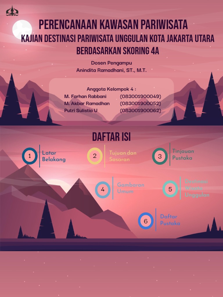 Tugas 4 Perencanaan Kawasan Pariwisata | PDF