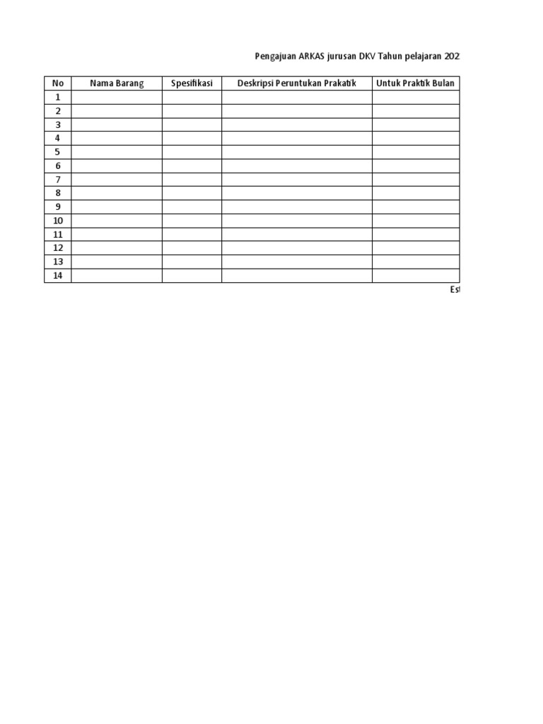 Pengajuan AKAS | PDF | Teknologi & Rekayasa