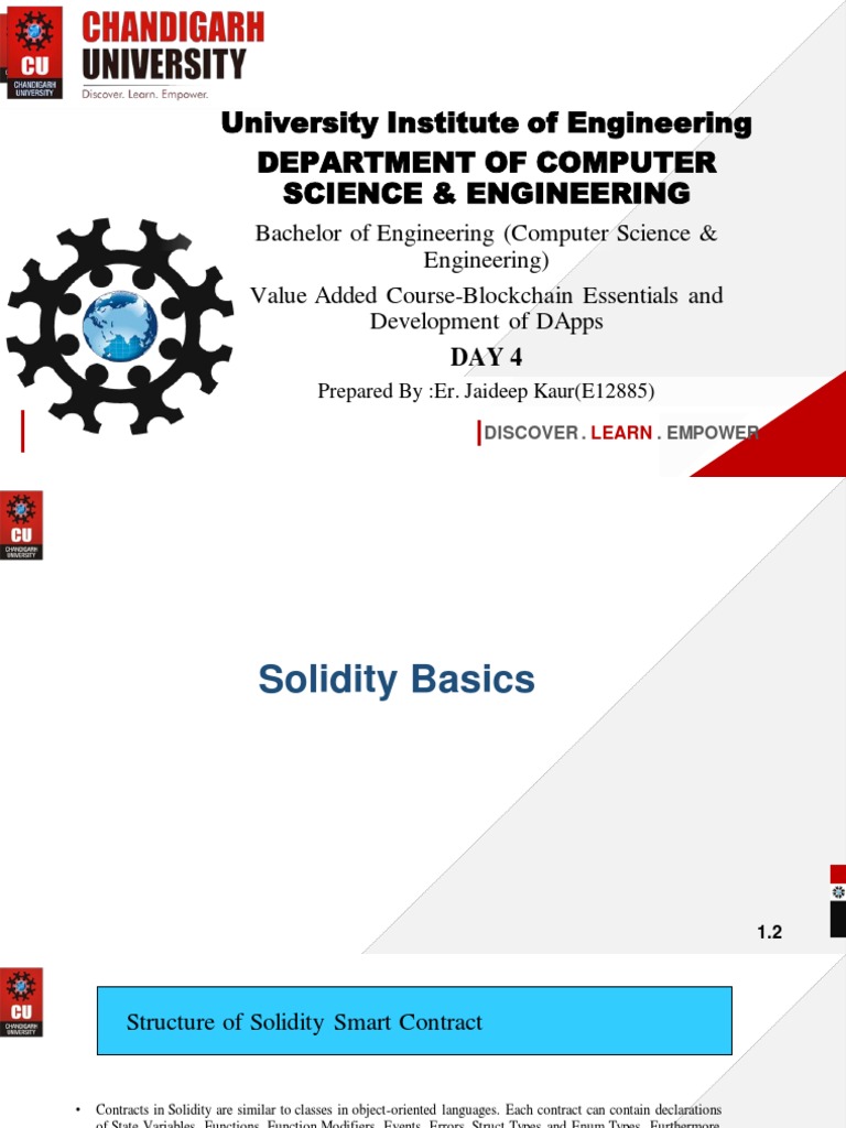 Bitcoin Essentials 4 | PDF | Variable (Computer Science) | Data Type
