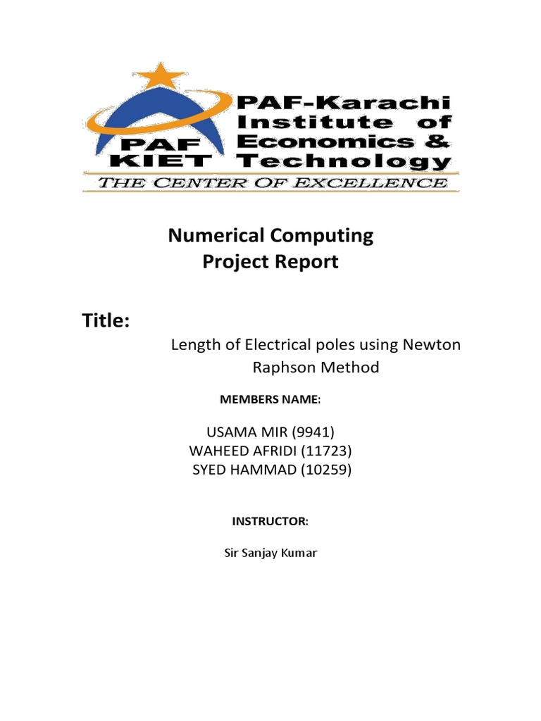 NC Project Report | PDF | Mathematical Logic | Mathematics