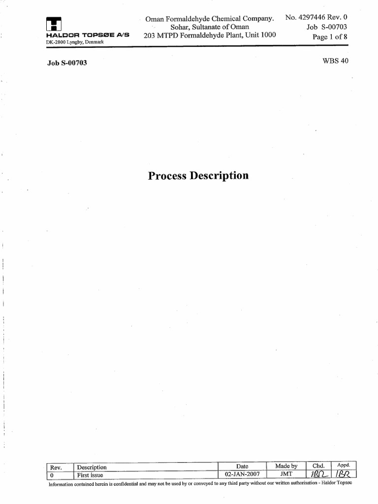 Process Description | PDF