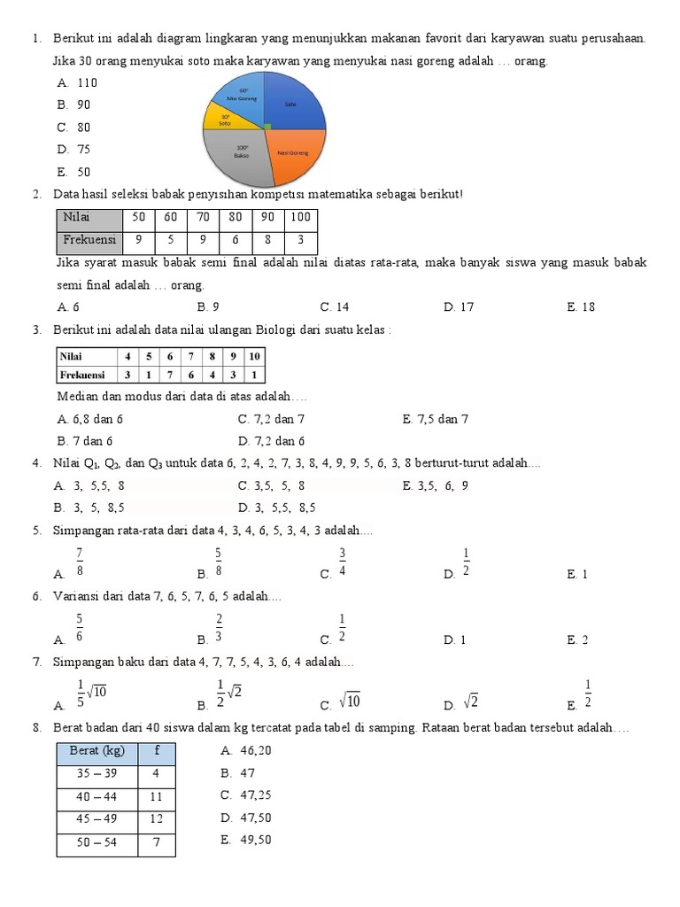 Soal PAS - K7 (FIX) | PDF