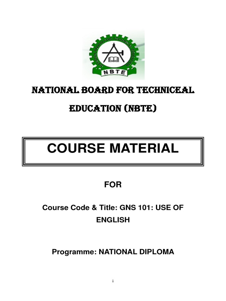 Gns 101 Pdf Distance Education Cognition