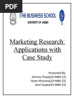 Marketing Research BBA 4th Sem All Units Notes | PDF | Marketing ...