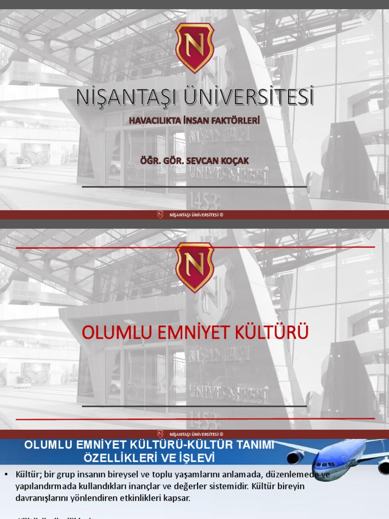 Havacilikta Insan Faktorleri 10 Hafta | PDF