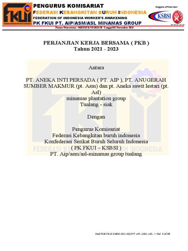 Draf PKB AIP Dari FKUI | PDF