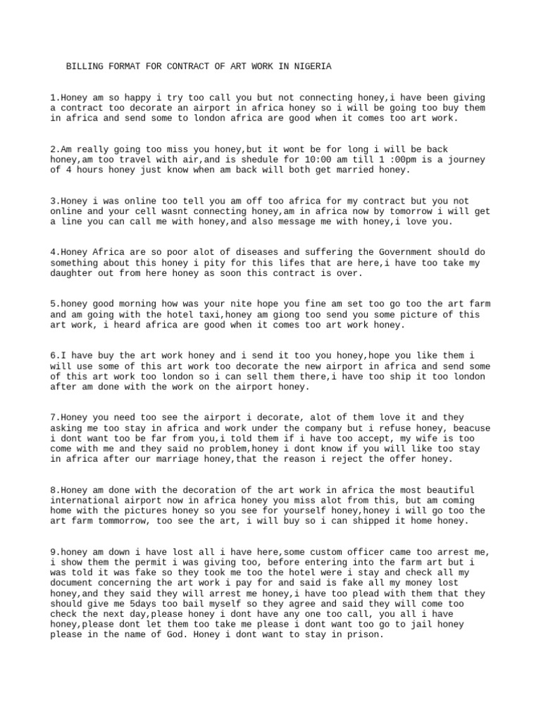 Billing Format 1 | PDF