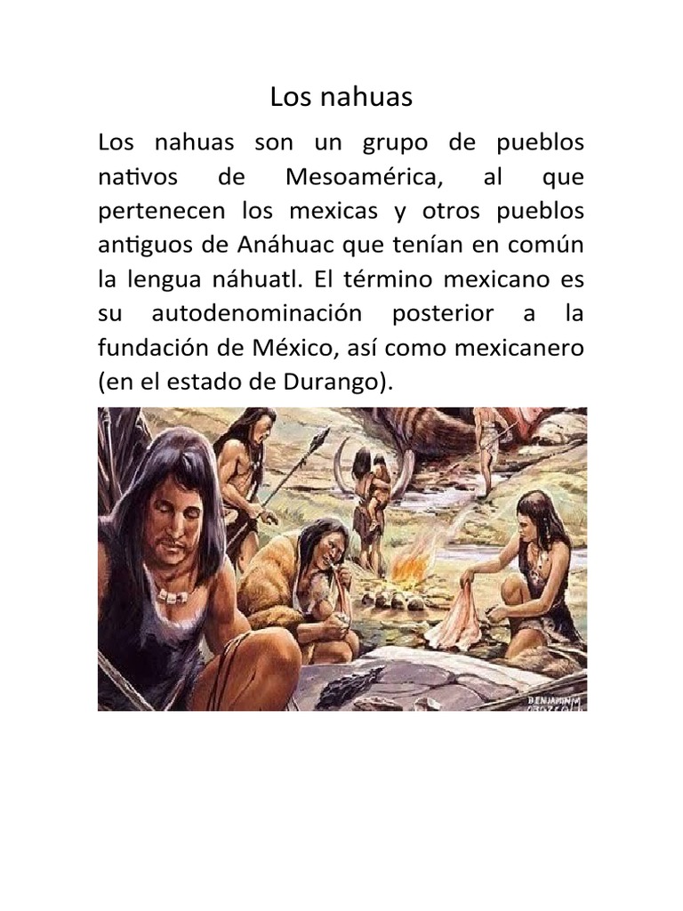 Los Nahuas | PDF