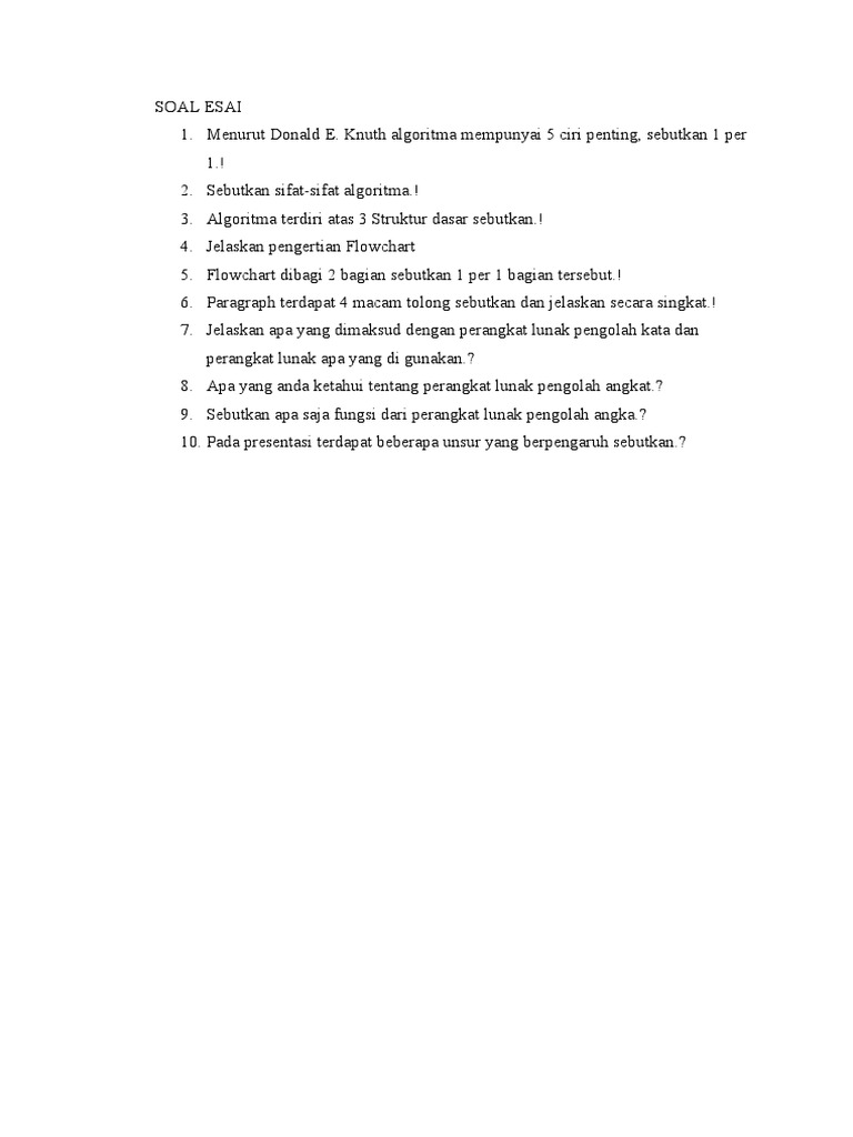 Soal Esai X Tav Dan TKR 2 | PDF