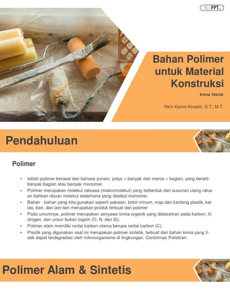 Modul 14 - Bahan Polimer | PDF