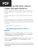 Syllabification Rules and Examples | PDF | Consonant | Vowel