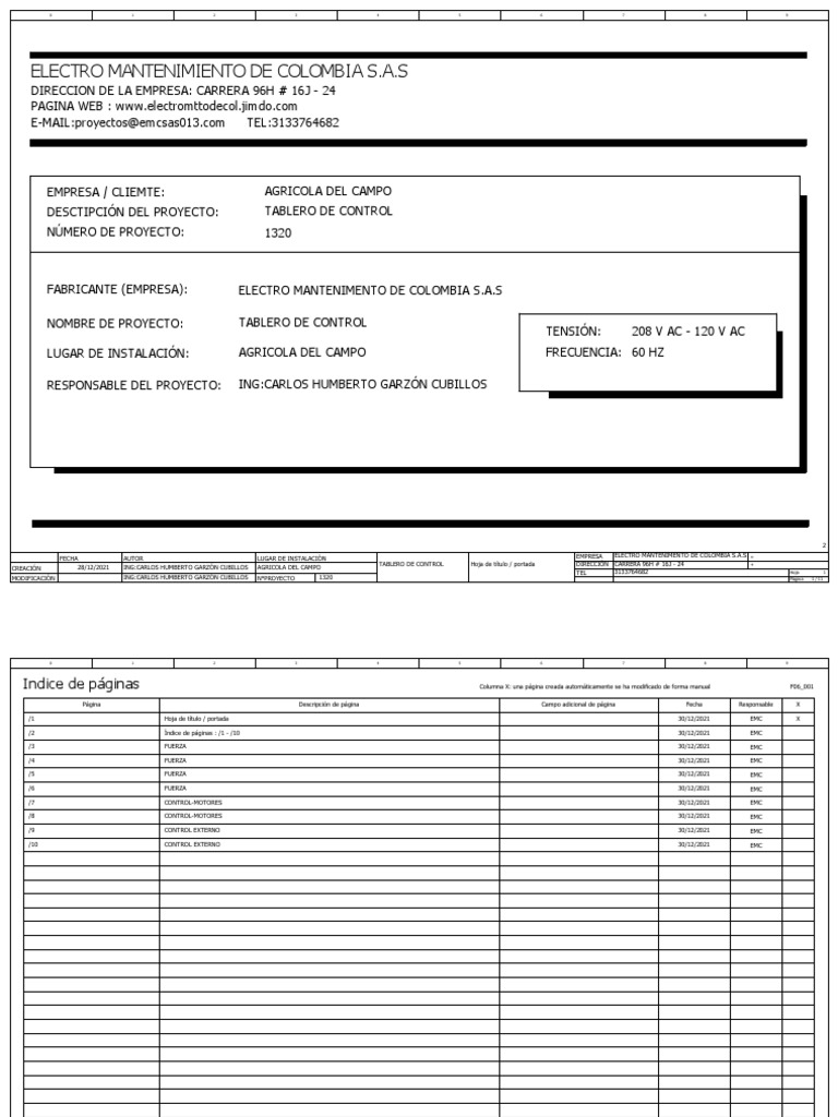 Tablero de Control | PDF Tablero de Control | PDF