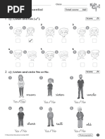 Standar Exam. Unit 2. Kids Can2! | PDF | Cognition | Linguistics