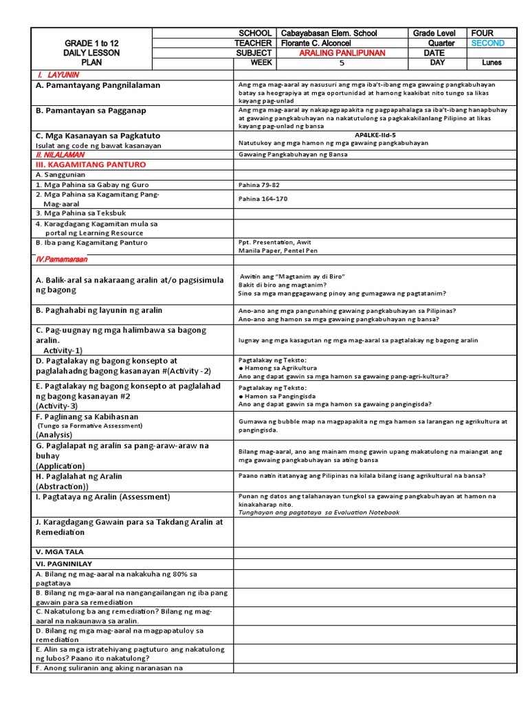 DLP-Aral Pan 4 | PDF