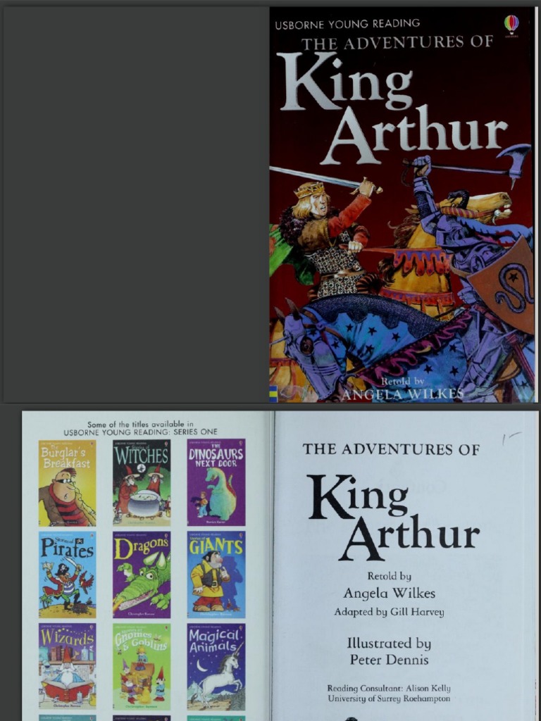 The Adventures of King Arthur - Usborne Young Reading | PDF