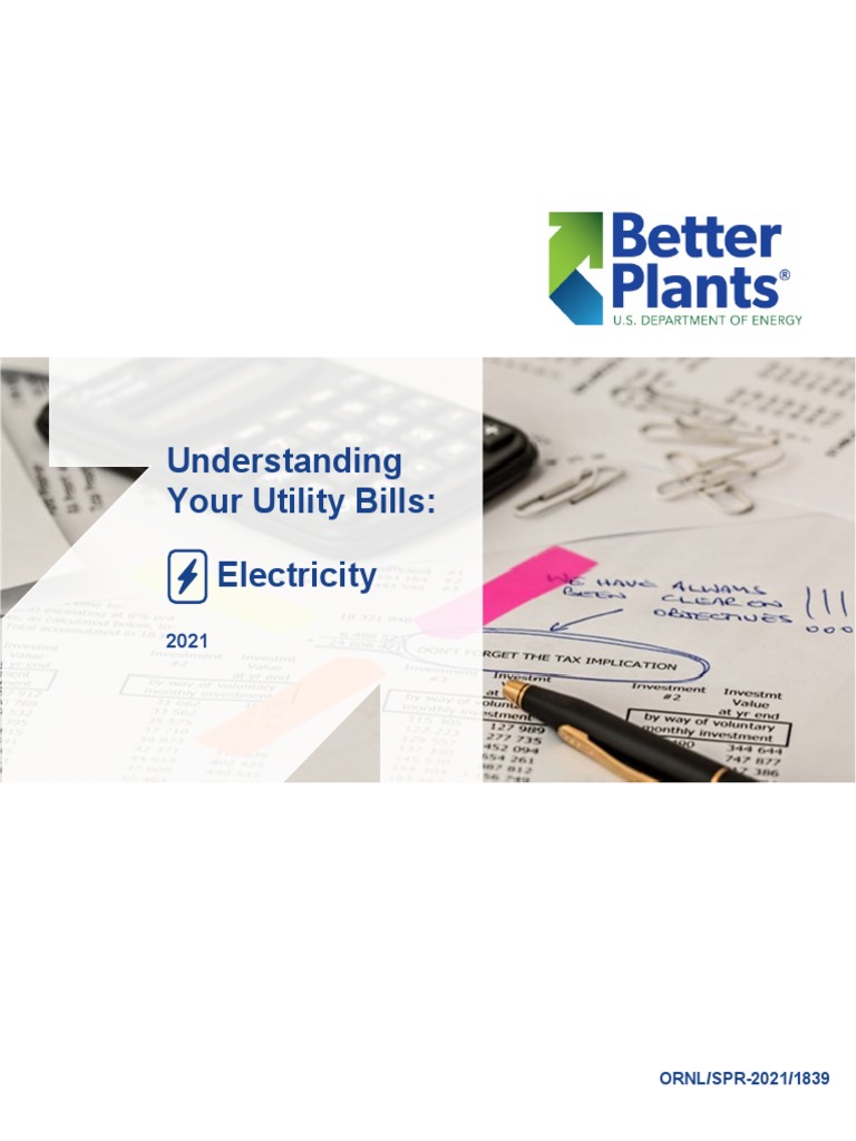 BP Understanding Your Utility Bill - Electricity - FINAL | PDF ...