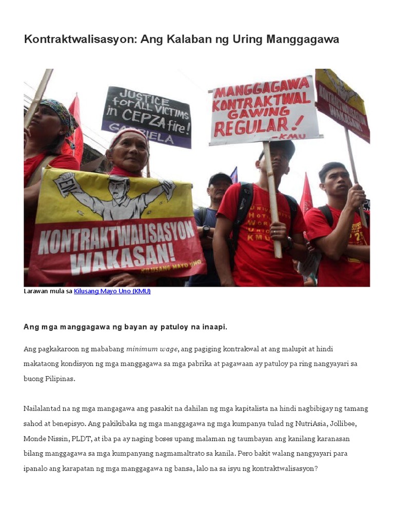 Kontraktwalisasyon | PDF