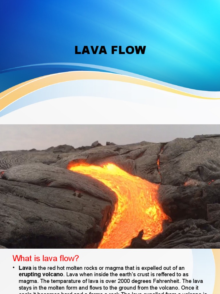 Lava Flow | PDF | Lava | Magma