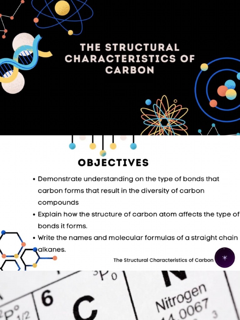LESSON 4 - The Structural Characteristics of Carbon | PDF