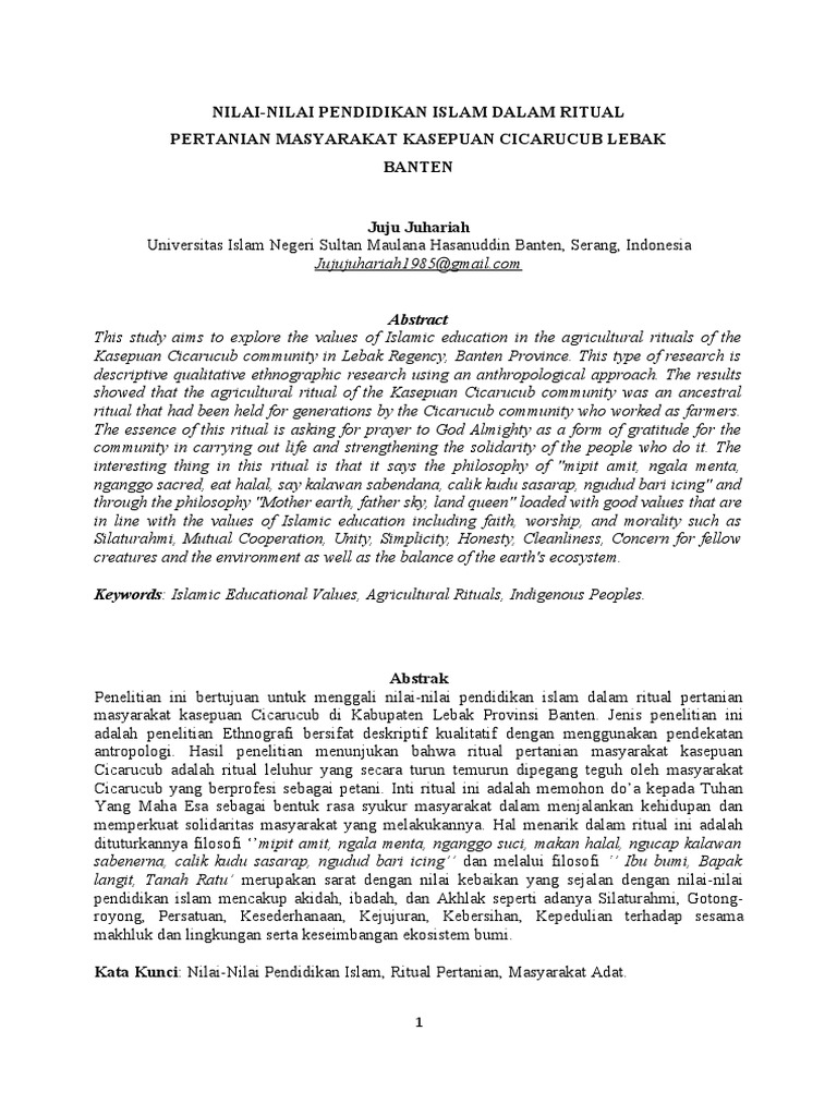 Juju Juhariyah | PDF