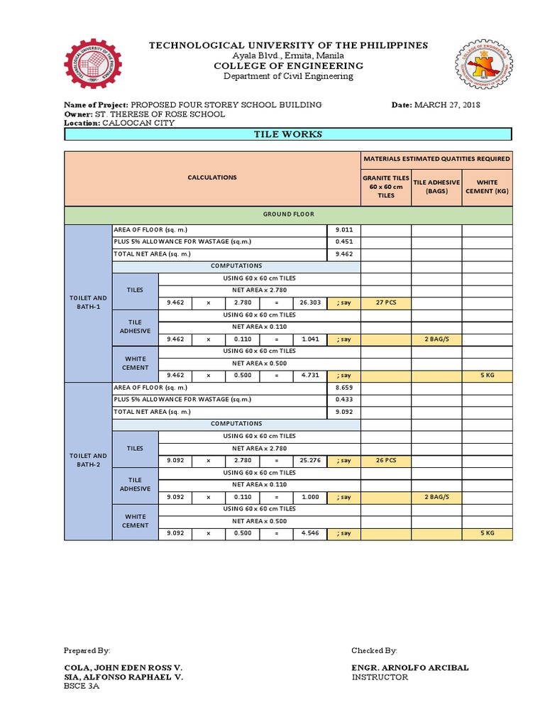 23 Tile Works | PDF | Tile | Floors