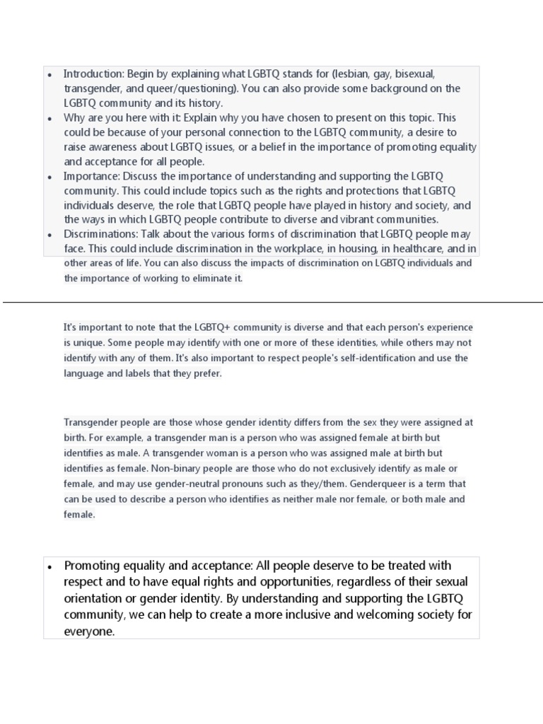 LGBTQ Seminar | PDF | Lgbt | LGBTQIA+ Studies