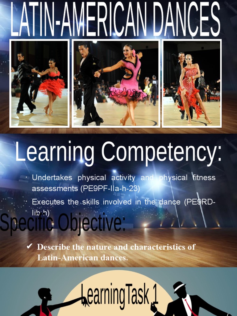 q2 PPT Pe9 Day3 (Latin American Dances) | PDF | Social Dance | Dances
