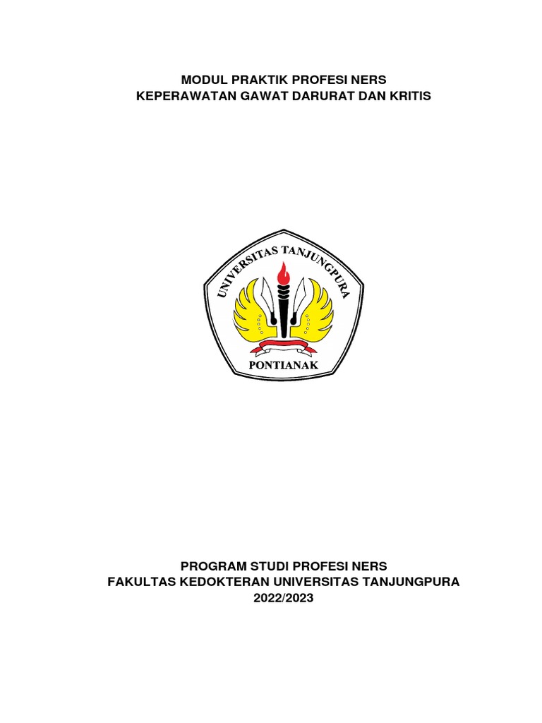 Modul Profesi Kep - Gadar Dan Kritis 2022-2023 | PDF