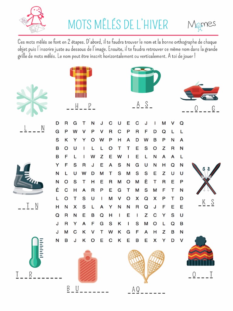 Mots Meles Hiver - 0 | PDF