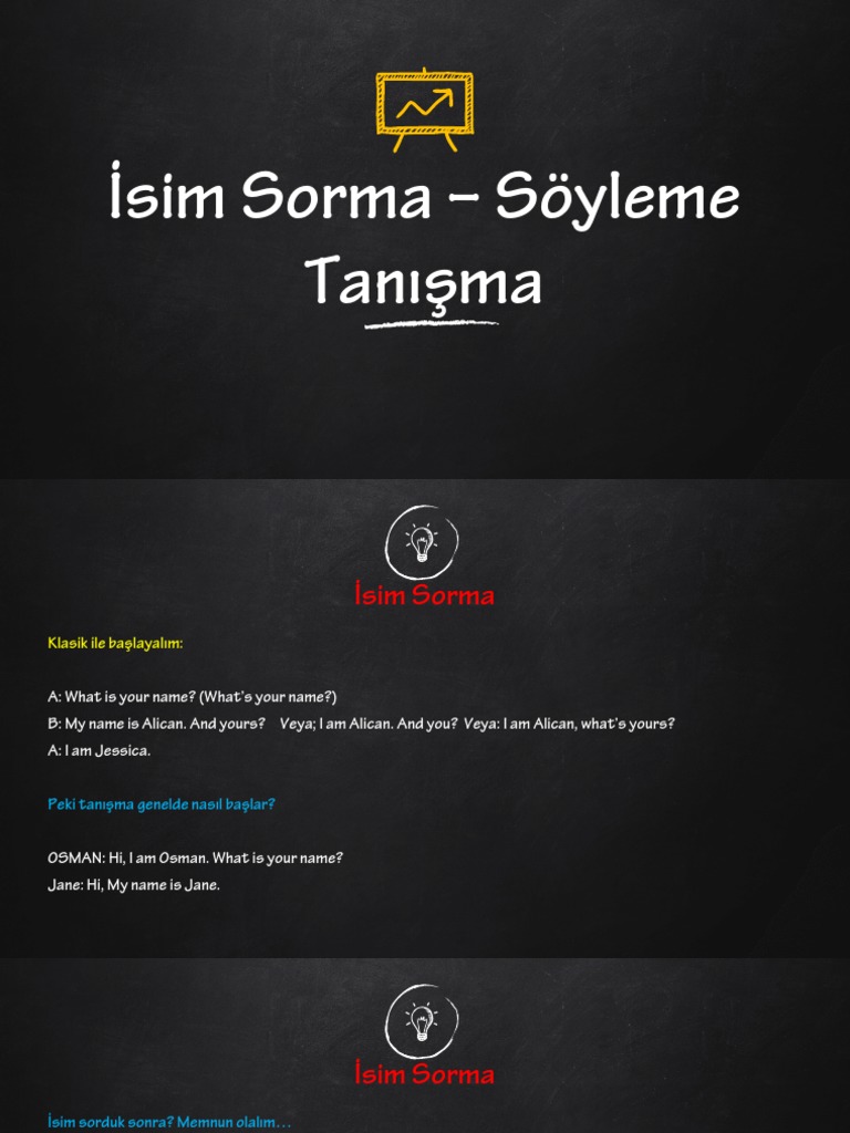3 - Isim Sorma Söyleme | PDF