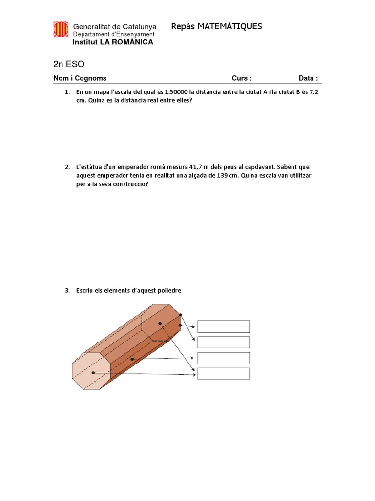 Repàs Poliedres | PDF