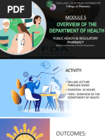 DOH 8 Point Agenda | PDF | Public Sphere | Public Services