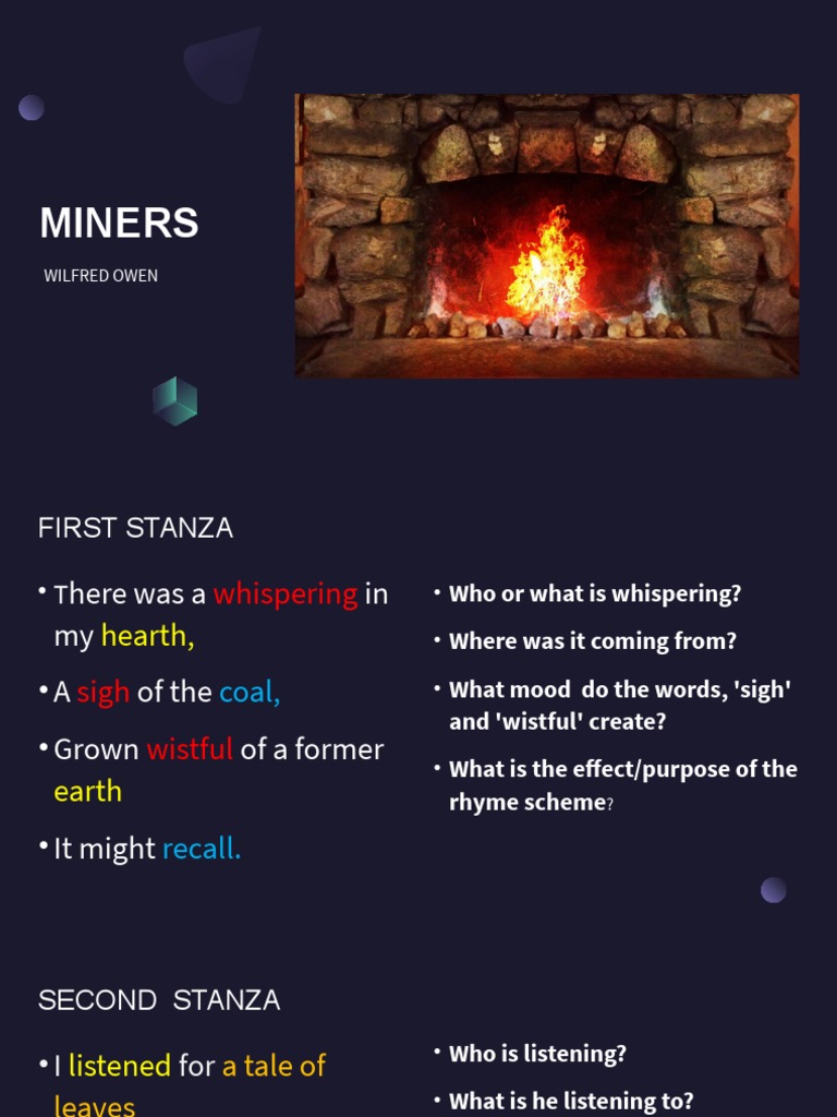 Miners | PDF | Poetry