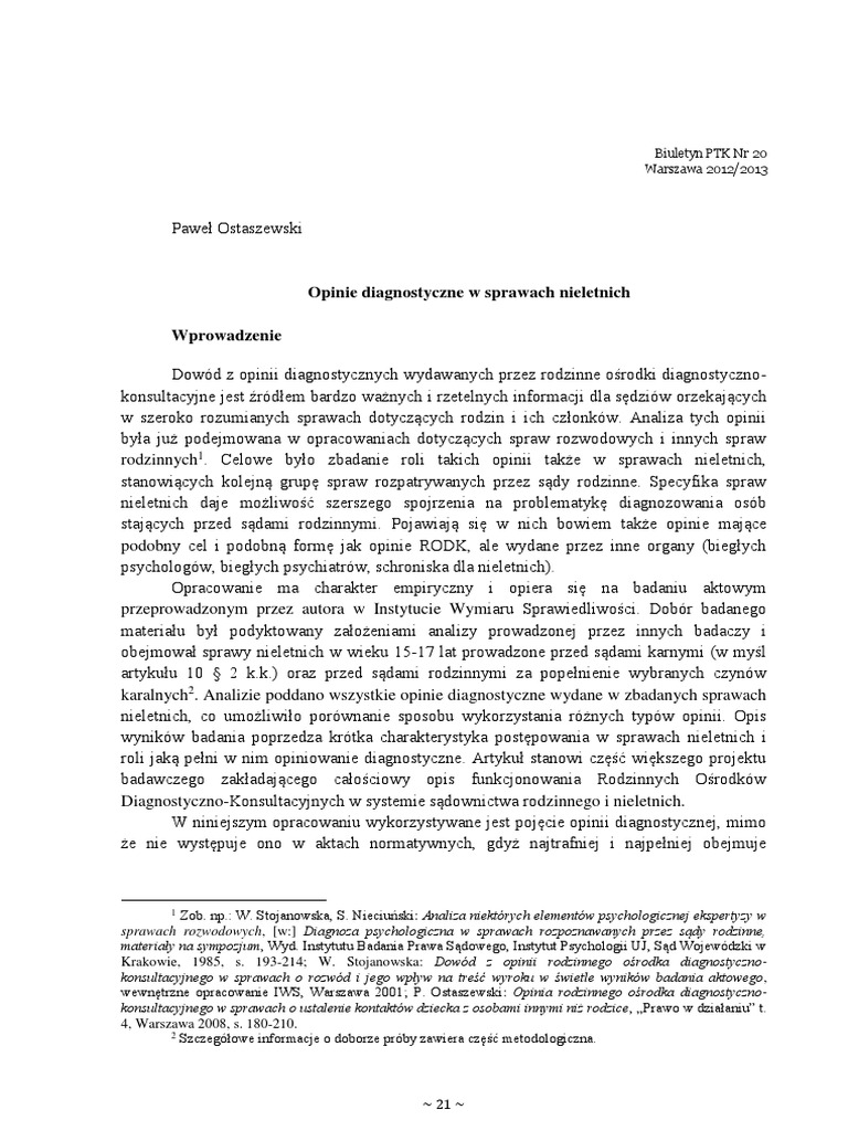 Ostaszewski | PDF