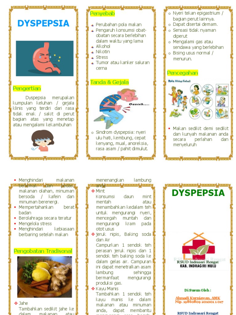 Brosur Dyspepsia | PDF