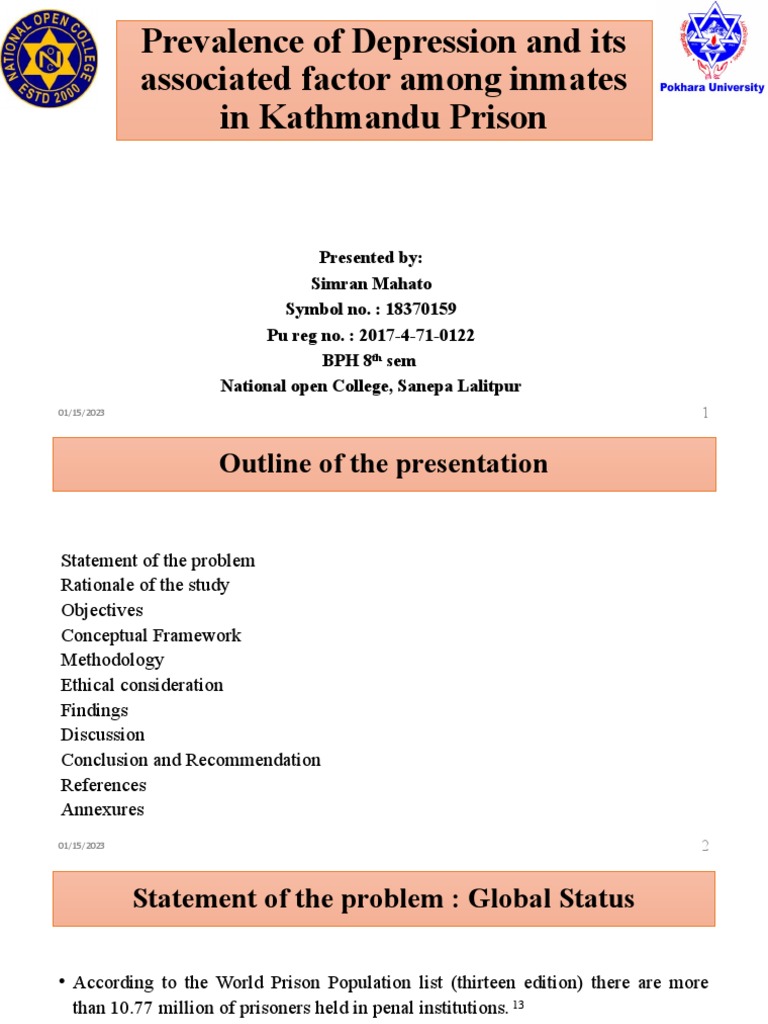 Thesis | PDF | Sampling (Statistics) | Prisoner