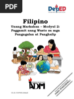Module 6 - Panghalip Pamatlig | PDF