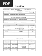 Declaration of Relatives Acknowledgement & Disclosure Form: Employee ...