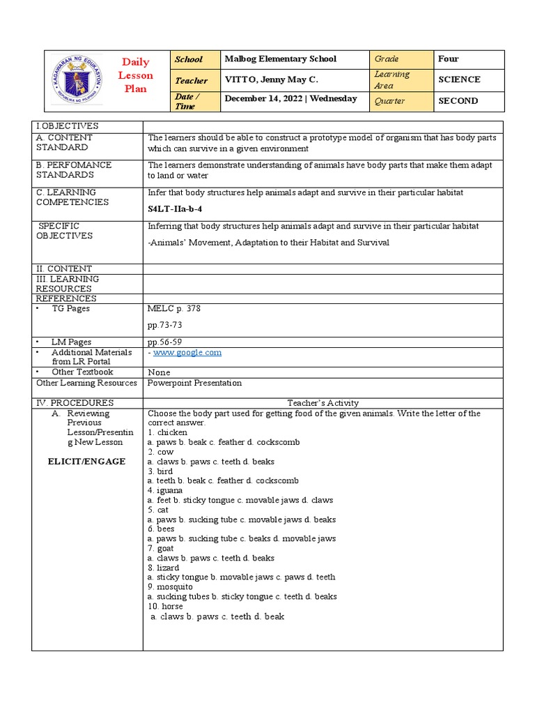 Science 4 Q2 Week3 Lesson3 | PDF | Phase (Matter) | Gases