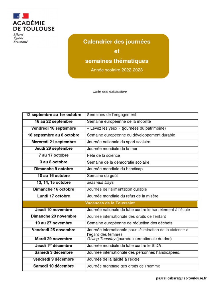 Cavl Journ Es TH Matiques 2022 2023 16700 | PDF