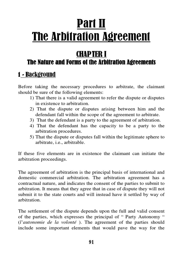 Arbitration Agreement | PDF | Arbitration | Arbitral Tribunal