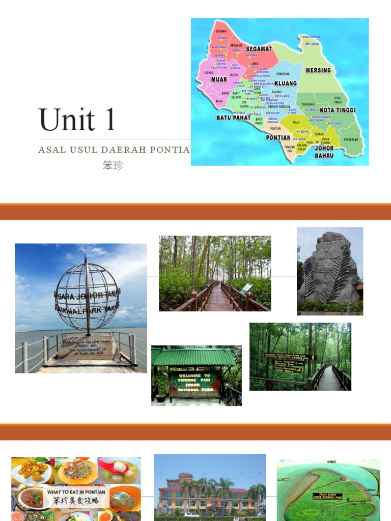Unit 1 Asal Usul Daerah Pontian | PDF