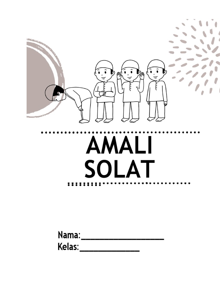 Amali Solat 1 | PDF
