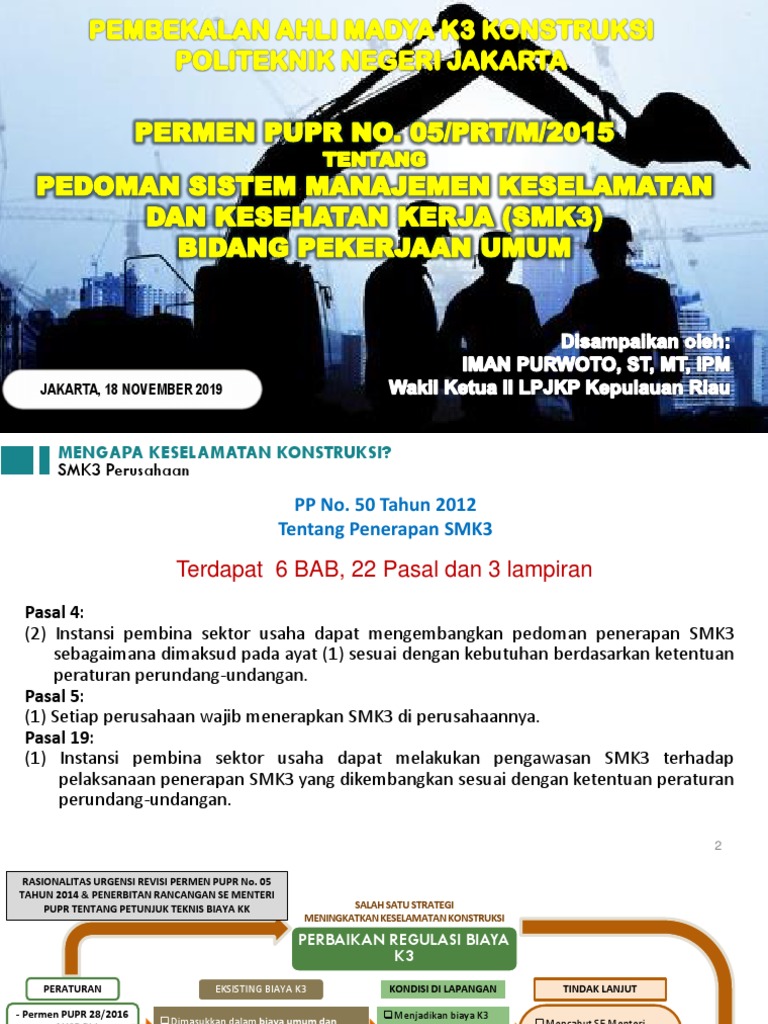 Permen PU No. 05-2014 Dan Perubahannya | PDF