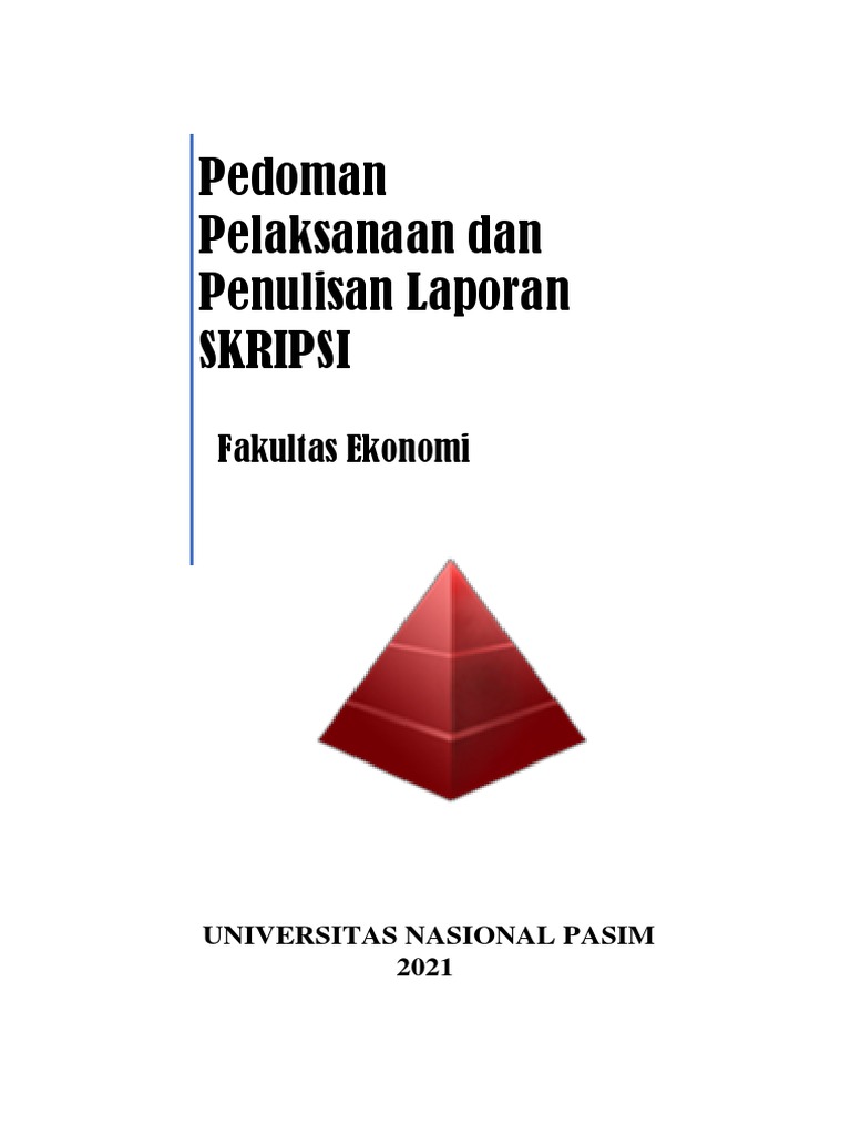 Final Pedoman Skripsi FE 2021 | PDF