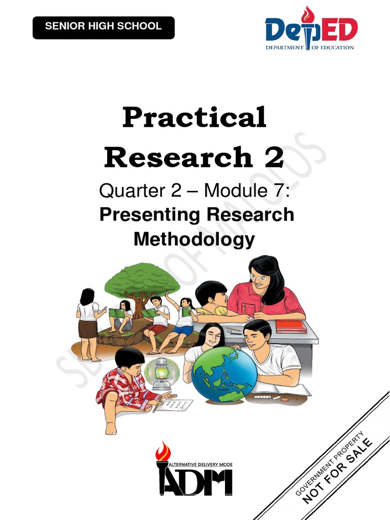 Pract Research 2 Q2m7 Presenting Research Methodology Pdf Sampling Statistics Validity