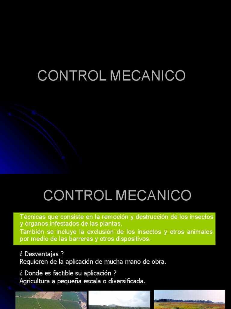 Control Mecanico, Fisico | PDF | Esterilización (Microbiología) | Insectos