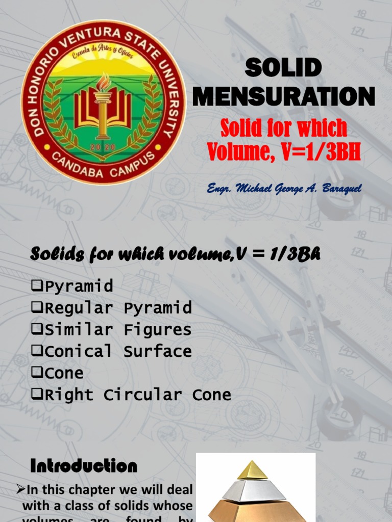 Understanding Solid Mensuration Concepts | PDF | Euclid | Convex Geometry