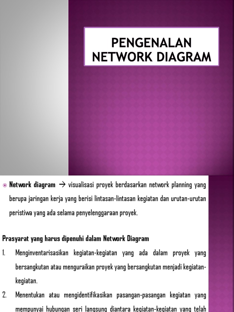Panduan Lengkap Network Diagram Proyek | PDF